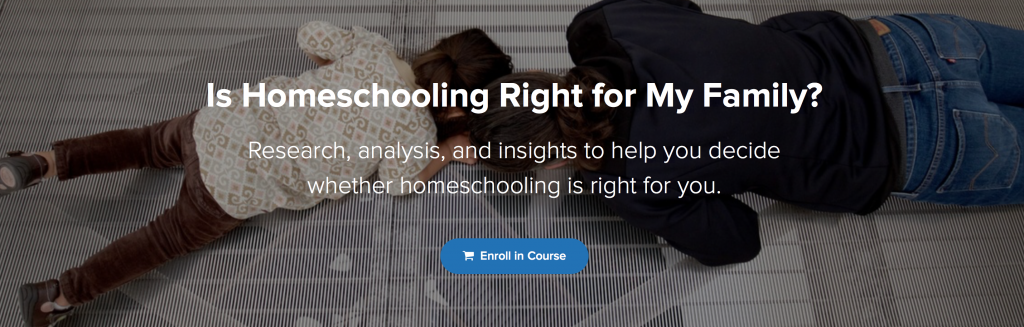 Homeschooling Course Header Image | Your Parenting Mojo